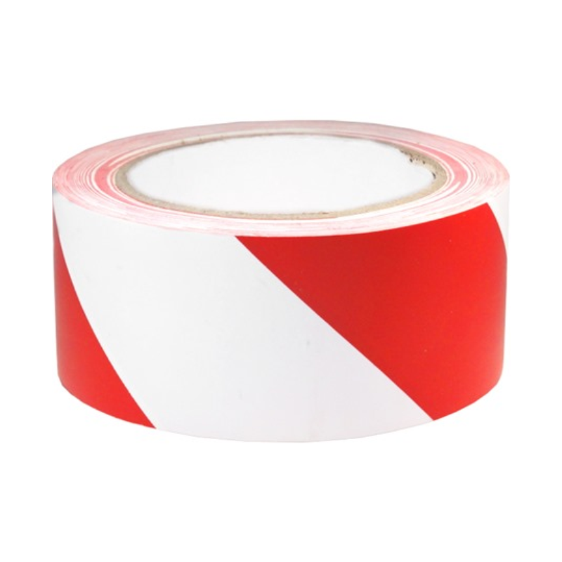 Floor Marking Tape 72mmx30m - Red/White | Safety Signs & Equipment