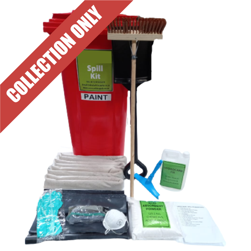 Large Paint Spill Kit | Safety Signs & Equipment