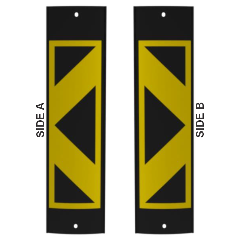 Double Sided Delineator - Blade Only | Safety Signs & Equipment