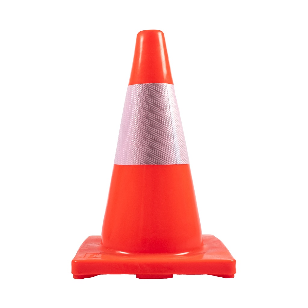 Fluorescent Orange Road Cone - 450mm | Safety Signs & Equipment