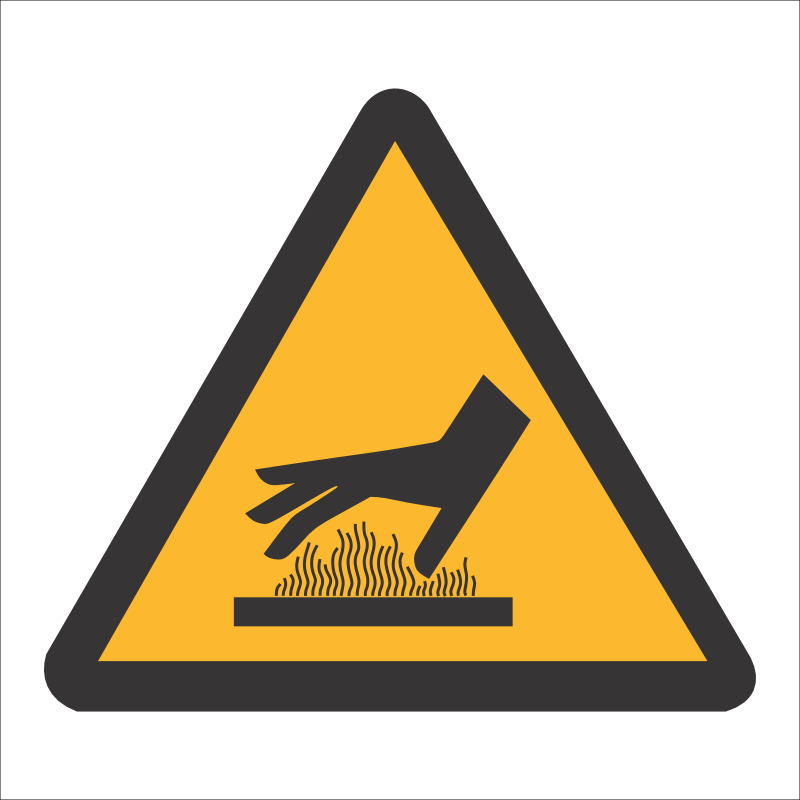 C-HZ7 - Hot Surface Safety Sign | Safety Signs & Equipment