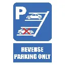 C-MA40E - Reverse Parking Only Safety Sign (300x200mm) | Safety Signs ...