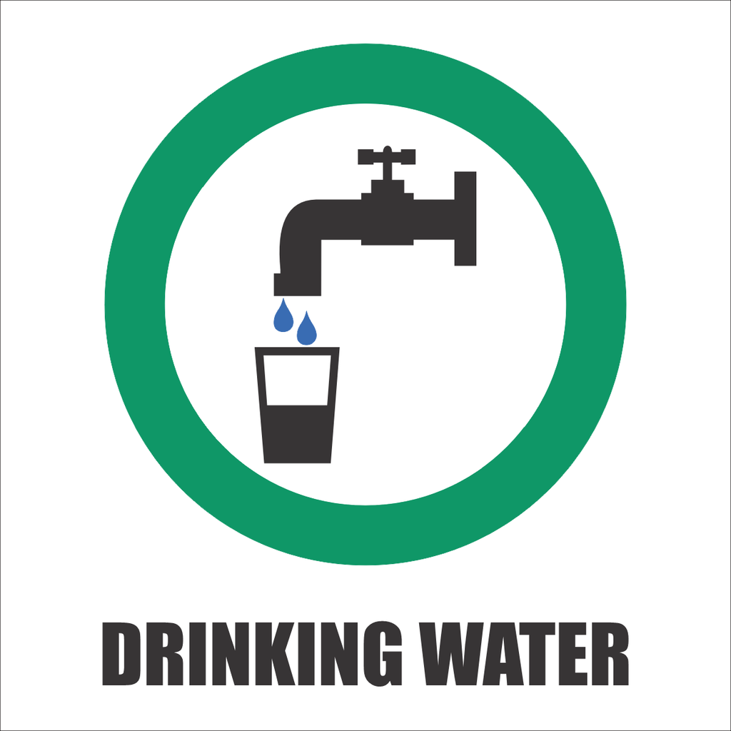 Drinking Water Sign - WF41
