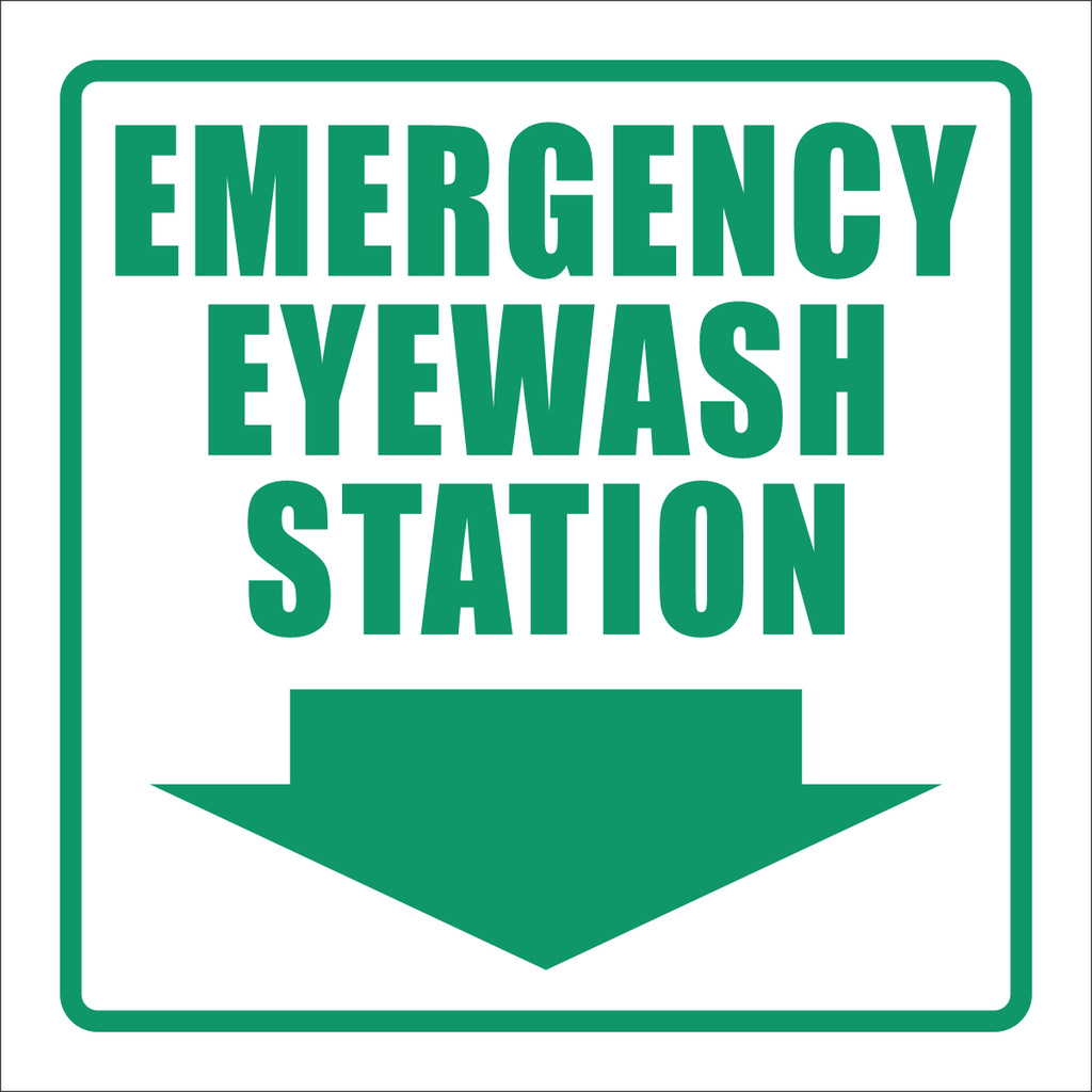Emergency Eye Wash Location Sign - FA73