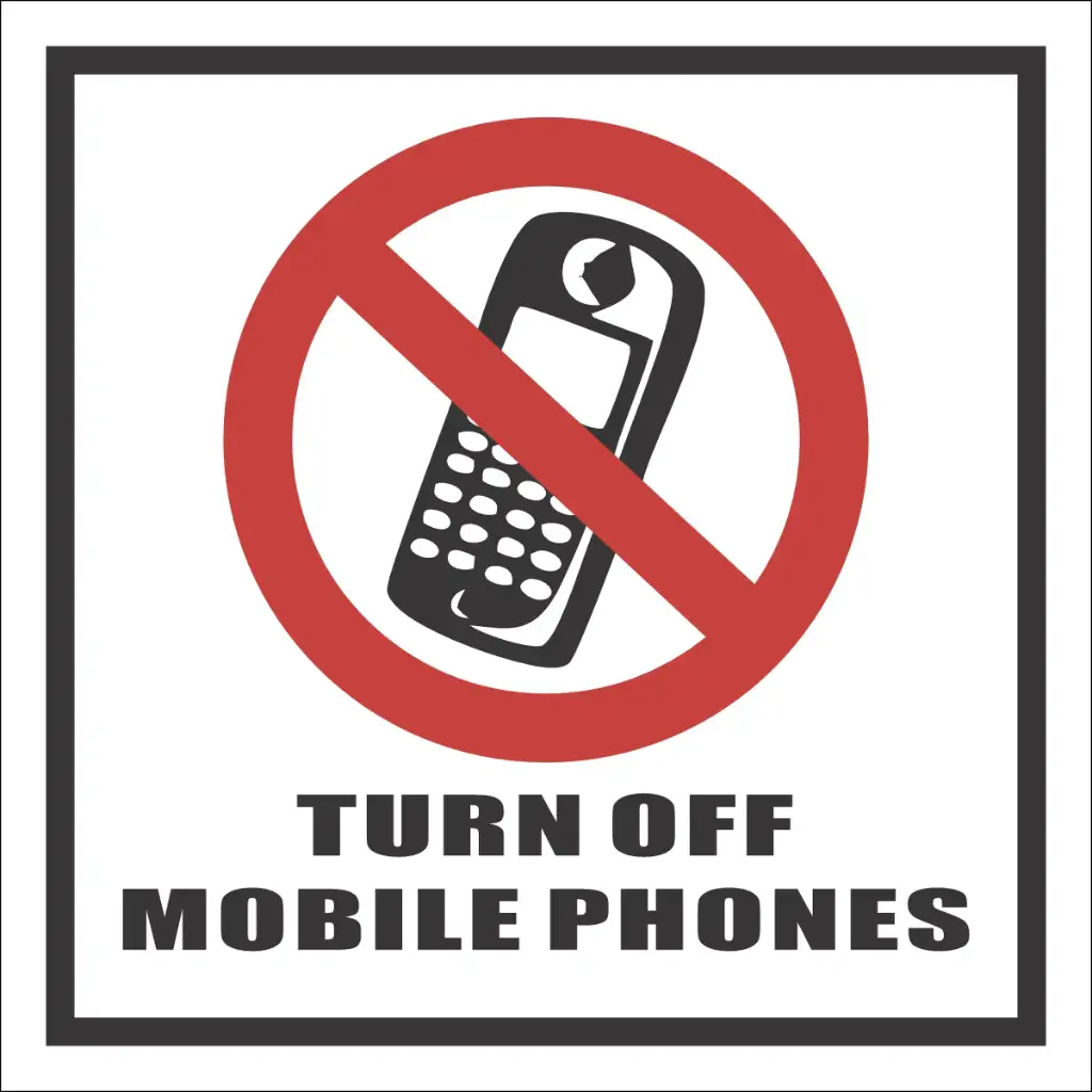 PR84 - Turn Off Mobile Phones Sign | Safety Signs & Equipment