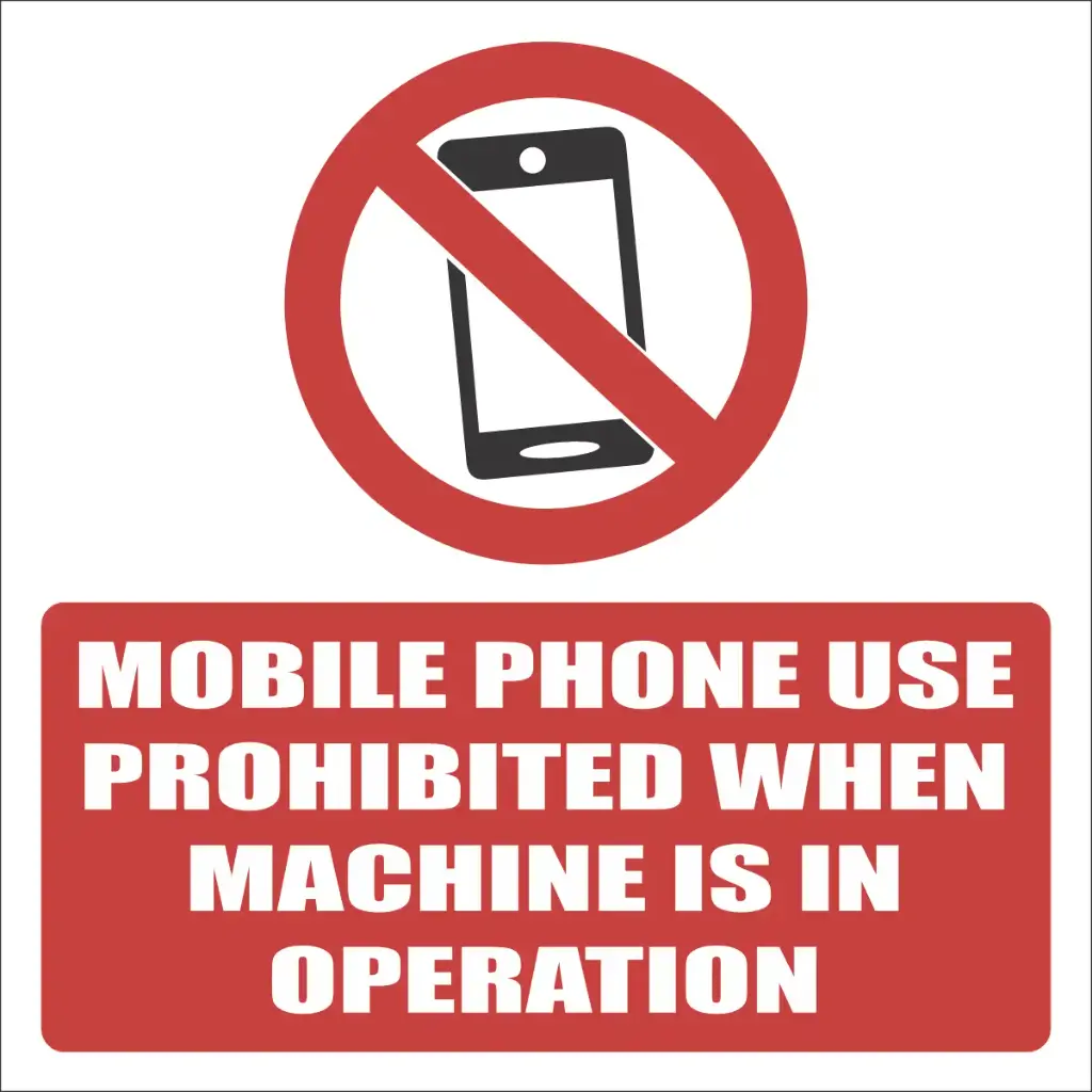 PR86 - No Cell Phones Sign | Safety Signs & Equipment
